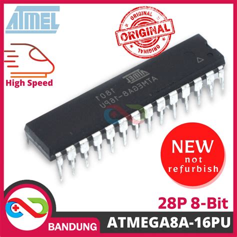 Jual Atmega8 16pu Atmega8a 16pu Atmega8 Atmega8 Mcu Avr Dip 28 Dip