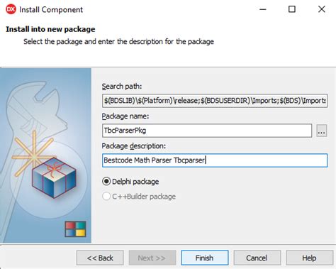 install component in delphi 10 3 3