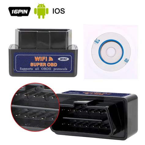 Elm327 V15 Wifi Obd 2 Automotive Diagnostic Tools Scanner Car Obd2 Elm