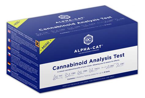 Alpha Cat Cannabinoids Analysis Test Mini Kit