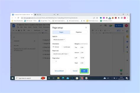 How To Change Margins In Google Docs Tom S Guide