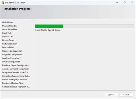server 2019 developer stuck on install msmpi cpu64 action microsoft qanda