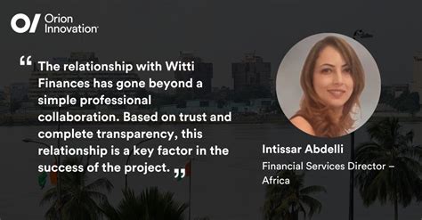Orion Innovation On Linkedin Orion Innovation And Witti Finances