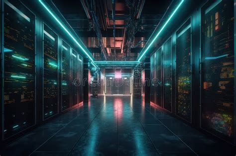 data center networks cryptocurrency blockchain illustrations