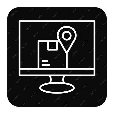 Premium Vector Online Shipment Tracking Vector Illustration