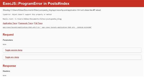 Css Ruby On Rails Stylesheets Not Working ExecJS ProgramError Stack Overflow