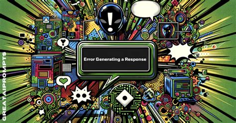 how to fix error generating a response in chatgpt