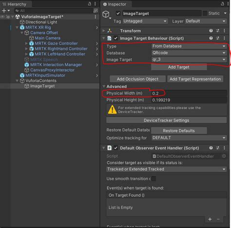 Unity Game Engine The Physical Image Is Not Observe By Hololens 2