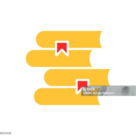 책 더미 라인 아이콘입니다 공부 독서 일기 학교 대학 독학 사업과 광고를 위한 흰색 배경에 벡터 컬러 아이콘 0명에 대한 스톡