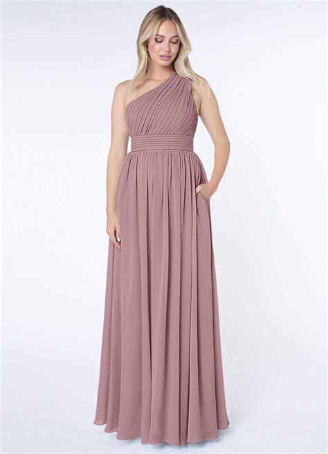Dusty Rose Azazie Molly Bridesmaid Dresses Azazie