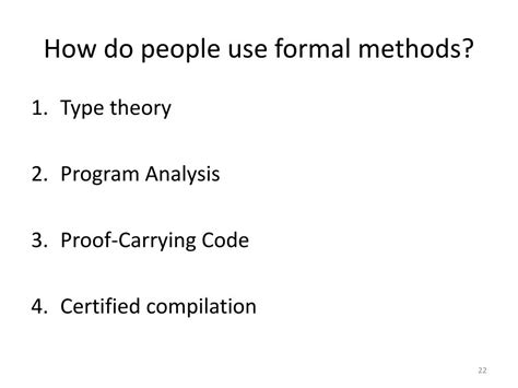 Ppt Automated Theorem Proving A Retrospection And Applications Of Formal Methods Powerpoint