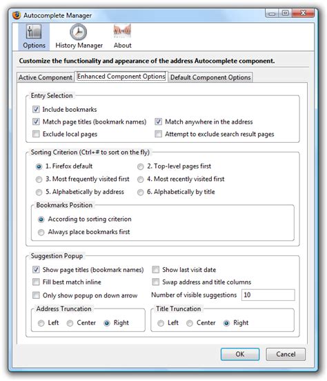 Enable Partial Match Autocomplete In The Firefox Address Bar