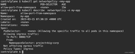 Cka真题练习（三）配置网络策略networkpolicycka Networkpolicy Csdn博客
