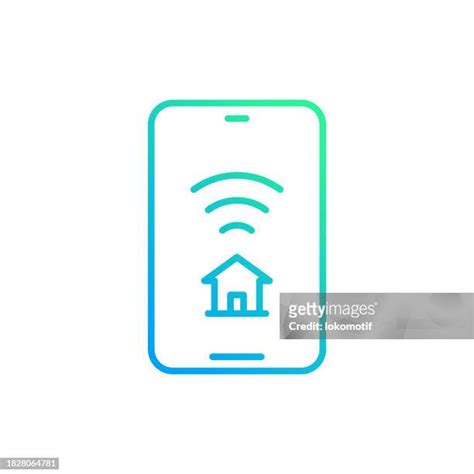 smart home gradient line icon the icon is suitable for web design mobile apps ui ux and gui