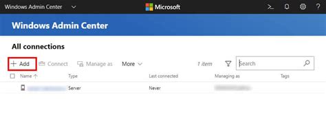 Get Started With Windows Admin Center