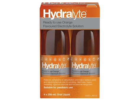 Hydralyte Electrolyte Orange The Smart Mum