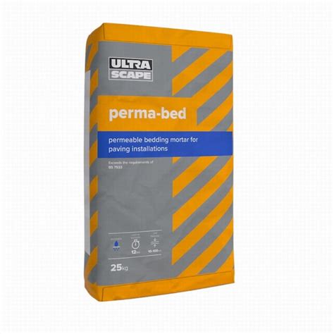 Ultrascape Perma Bed Permeable Bedding Mortar Kebur Garden Materials