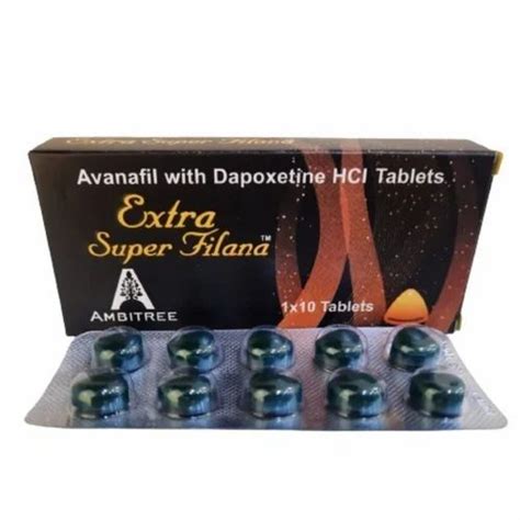 Avanafil Dapoxetine Hcl Tablets At Rs 1500box अवानाफिल डैपॉक्सेटिन