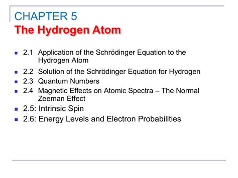 Derivation Of Schrodinger Equation For Hydrogen Atom Tessshebaylo