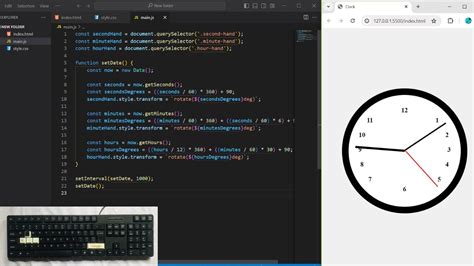 How To Build An Analog Clock With Html Css And Javascript Step By Step Tutorial By Dr