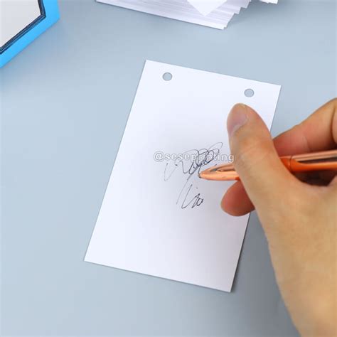 high quality blank card double sided available printing message paper