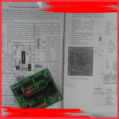 Jual Idw Sistem Minimum System Sysmin Board Sysmin Lengkap Dengan Chip Atmega8 Shopee Indonesia