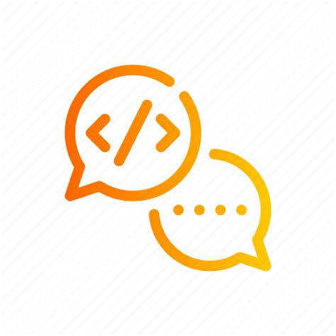 Coding Conversation Communications Chat Speech Bubble Icon Download On Iconfinder