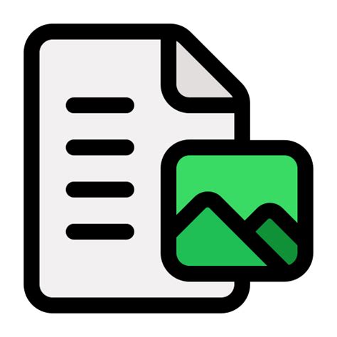 File Generic Outline Color Icon