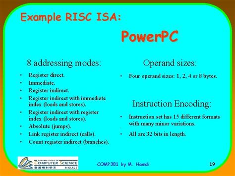 Instruction Set Architectures RISC CISC 64 Bit Processors