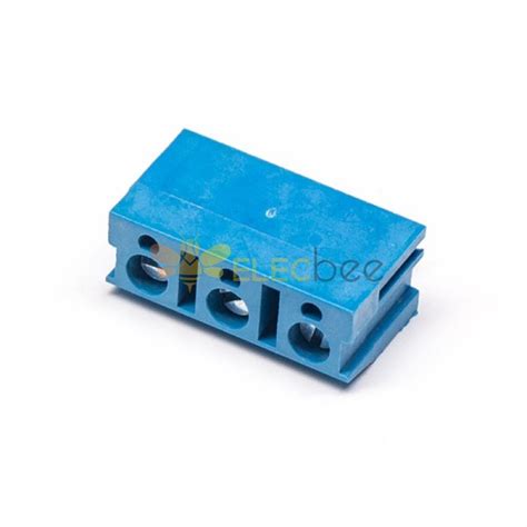 PCB Blue Terminal Block Straight 3pin Connector For PCB