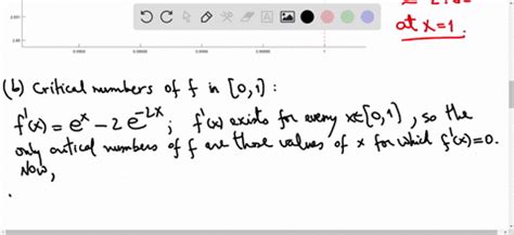 SOLVED A Use A Graph To Estimate The Absolute Maximum And Minimum Numerade