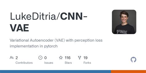 Github Lukeditriacnn Vae Variational Autoencoder Vae With