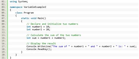 C Variable Tutorial