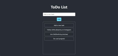 ReactJS Rookie TheDevArmy