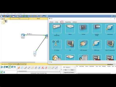 Tutorial Cisco Packet Tracer Setting Dhcp Server Untuk Pemula Youtube Dns Http Service In Router ...