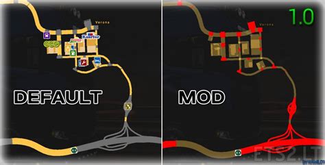 Help In Discovering Of The Map V ETS Mods