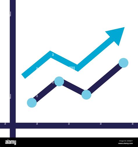 Chart With Arrow Vector Cut Out Stock Images And Pictures Alamy