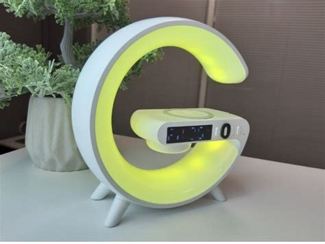Світильник з бездротовою зарядкою Smart Light Колонка світиться 380 грн Освітлення Гореничі