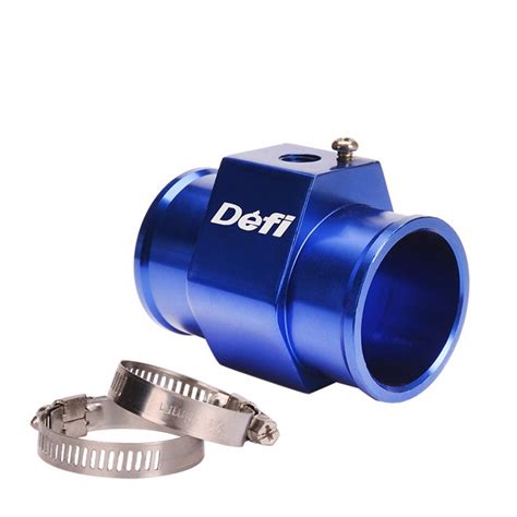 Blue Water Temperature Temp Sensor Guage Adapter Aluminium With Clamps 30mm 32mm Shopee