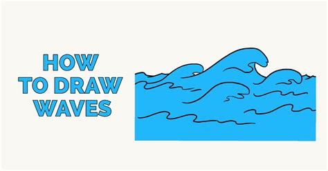 How To Draw Waves Really Easy Drawing Tutorial