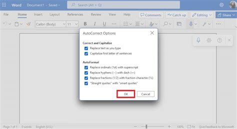 How To Enable Or Disable Auto Capitalization In Word TechCult