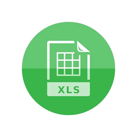 Premium Vector Spreadsheet File Icon In Flat Color Circle Style