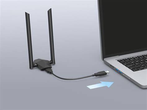 High Speed USB WiFi 6 Adapter For Faster Wireless Connectivity