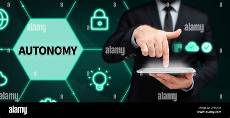 Inspiration Showing Sign Autonomy Concept Meaning Vehicle That Can Guide Itself Without Human