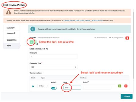 Adding Device Profiles Using The Apstra UI