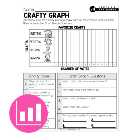 Lucky To Learn Math Lesson 63 Read And Create Horizontal Bar Graphs Differentiation