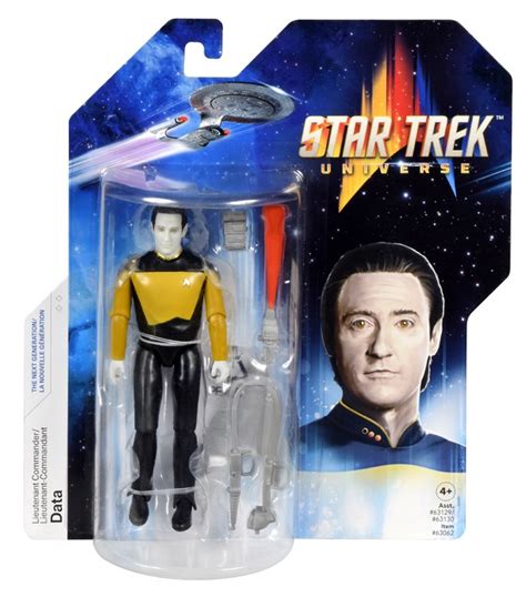 Buy Lt Commander Data Basic Figure At Mighty Ape Nz