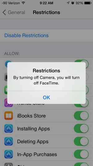How To Disable The Camera On The IPhone 5 Solve Your Tech