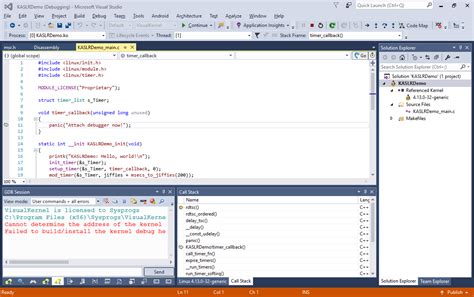 Debugging Linux Kernels With Kaslr Sysprogs Tutorials