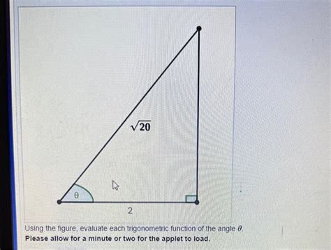 Solved Using The Figure Evaluate Each Trigonometric Chegg